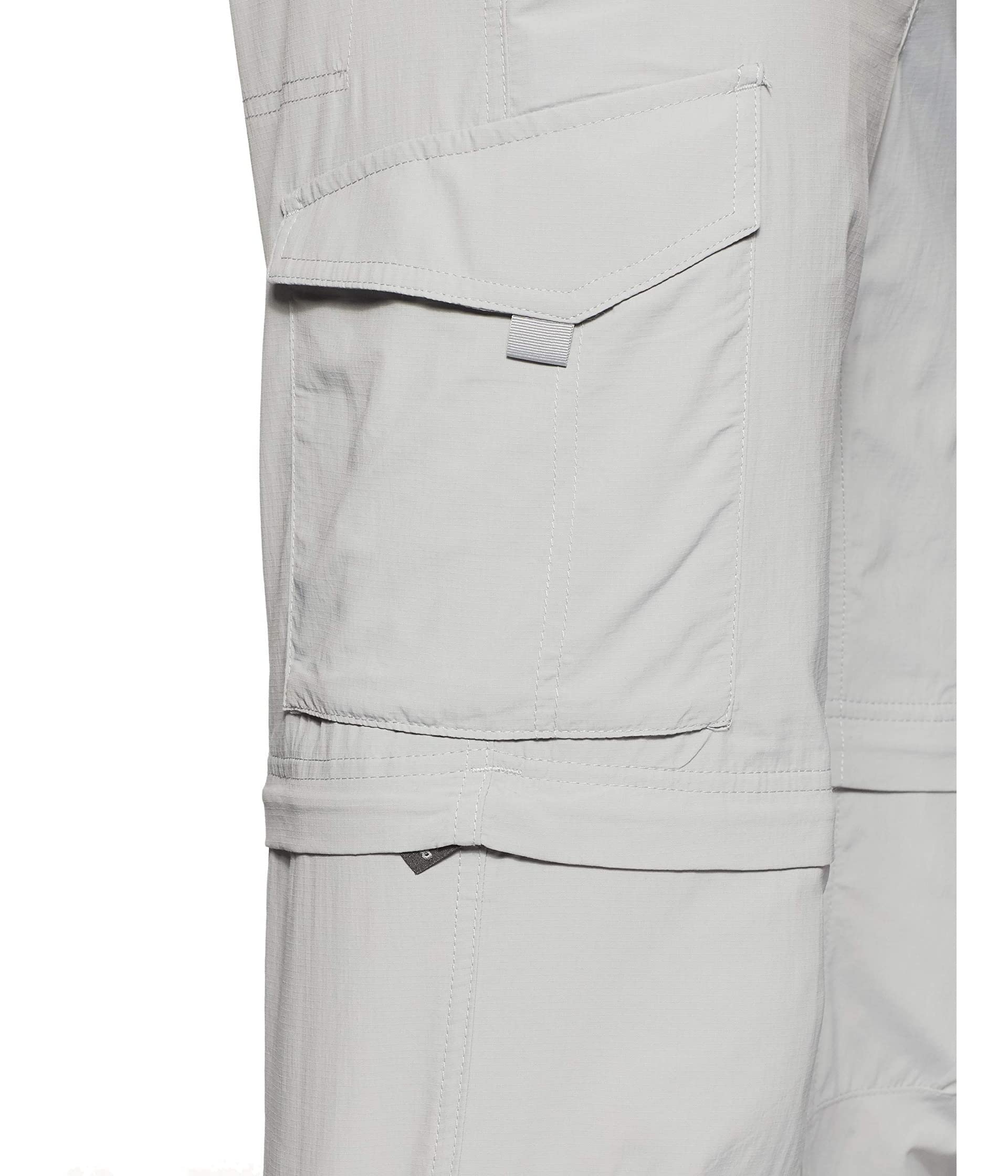 Columbia Men's Silver Ridge Convertible Pant, Grey, 44W x 32L Big
