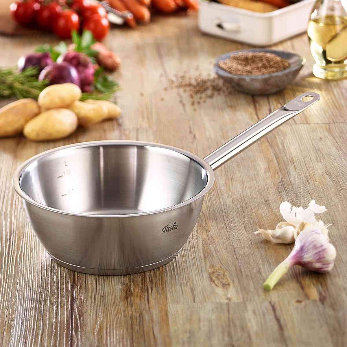 Fissler Original-Profi Collection 2019 Stainless Steel Concial Sauce Pan, 1.8 Quart