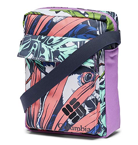 Columbia Unisex Zigzag Side Bag, White Toucanical, One Size