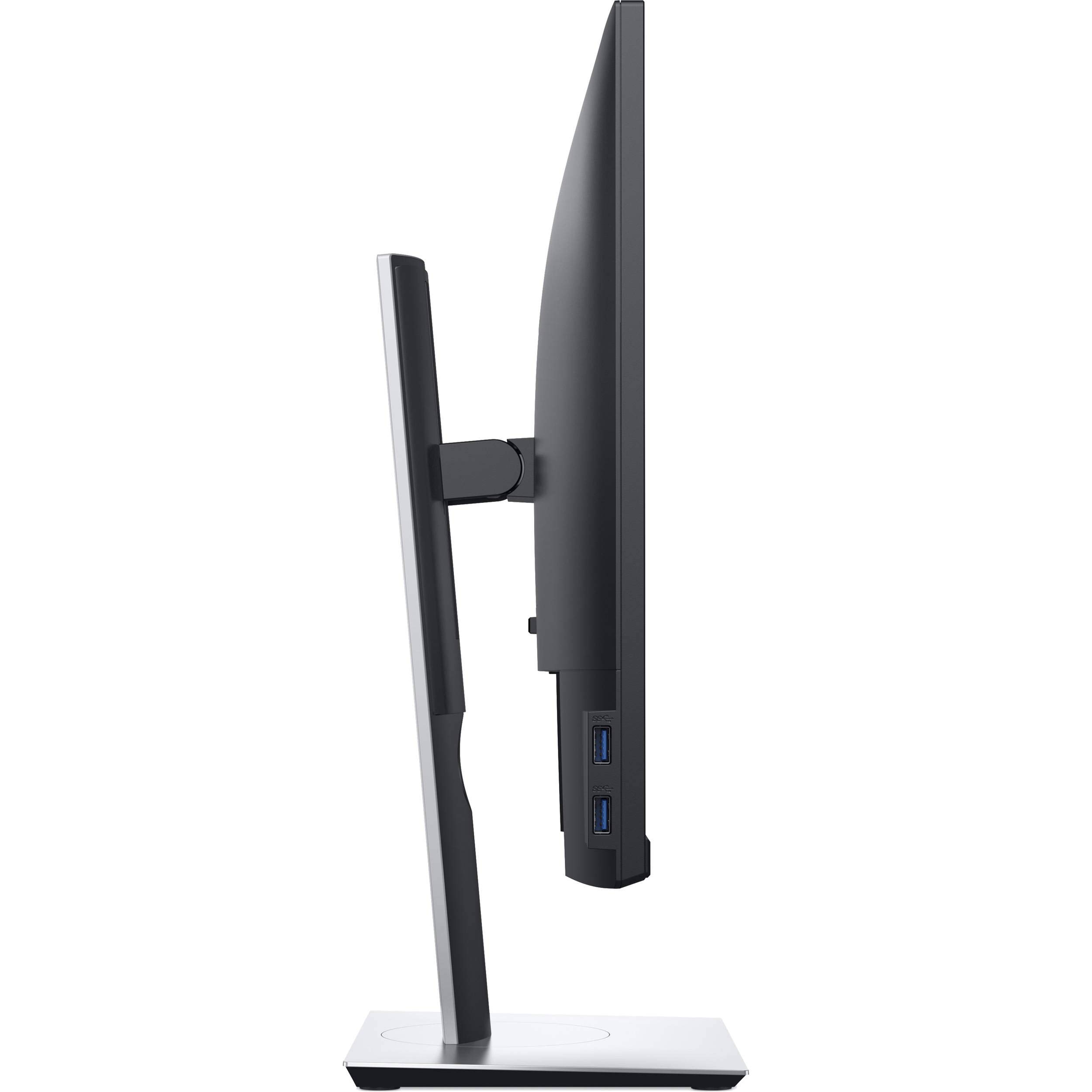 Dell P2419H 24" 16:9 Ultrathin Bezel IPS Monitor + Display Port Cable + HDMI Cable + USB 3.0 Cable + Microfiber Cleaning Cloth Monitor Bundle