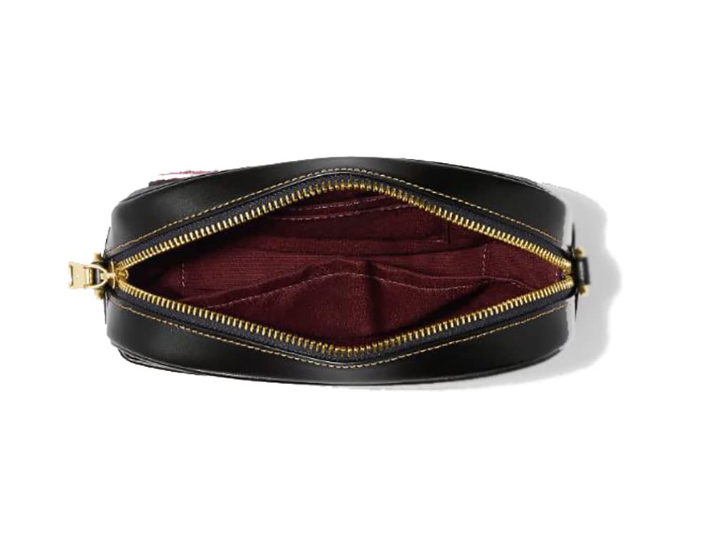 COACH Women's Mini Jamie Camera Bag (Ski Patches - Brown/Black Multi)