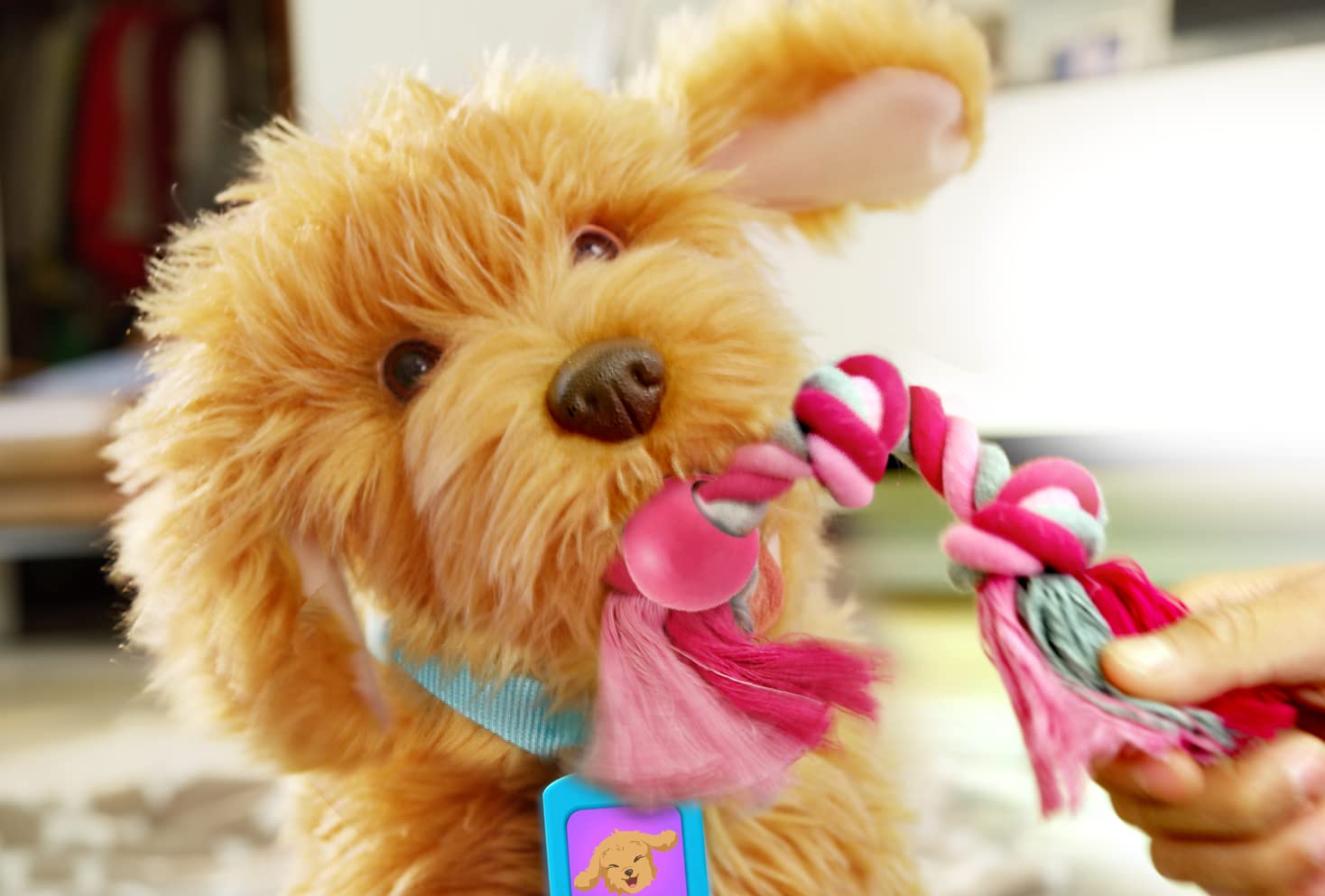 My Fuzzy Friends Sky Rocket Moji Interactive Labradoodle