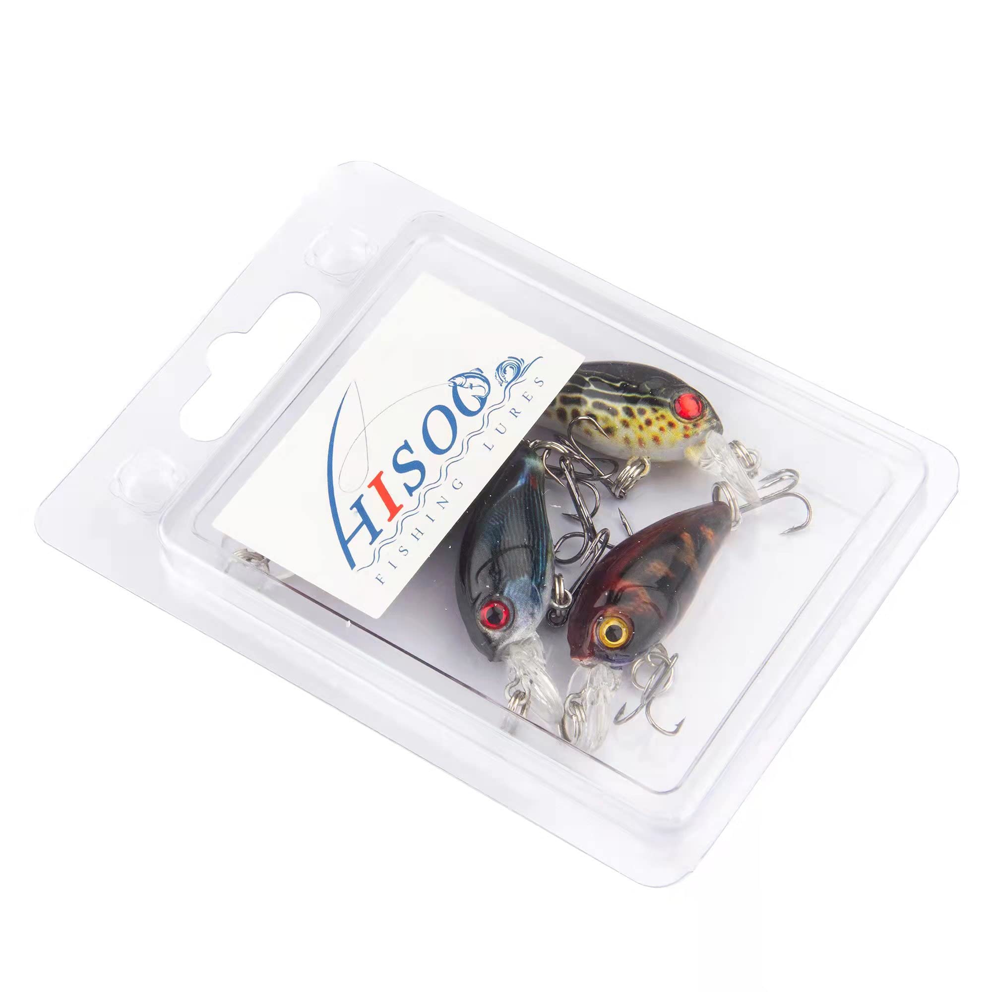 Crankbaits Fishing Lures Baits,Mini Fishing Lure Swimbaits Micro Crank Baits Topwater Lures for Freshwater Saltwater Bluegill Pumpkinseeds Trout Perch with Tackle Boxes (M01)
