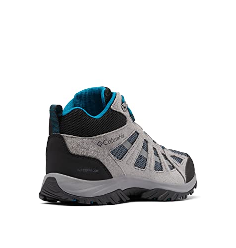 Columbia mens Redmond Iii Mid Waterproof Hiking Shoe, Graphite/Black, 10.5 US