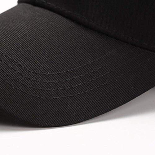 Car Sales Embroidered Logo Adjustable Baseball Caps for Men and Women (Black)