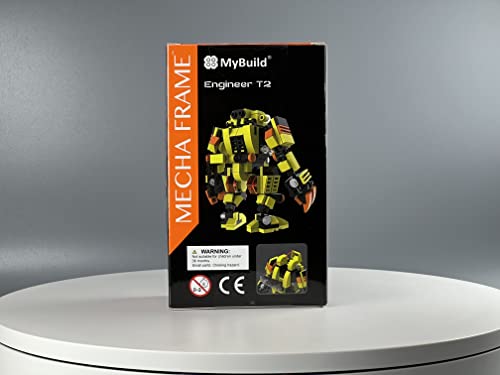MyBuild Mecha Frame Engineer T2 - Mech Building Bricks, Fun and Engaging Toy Construction Blocks for Building Enthusiasts - 5014