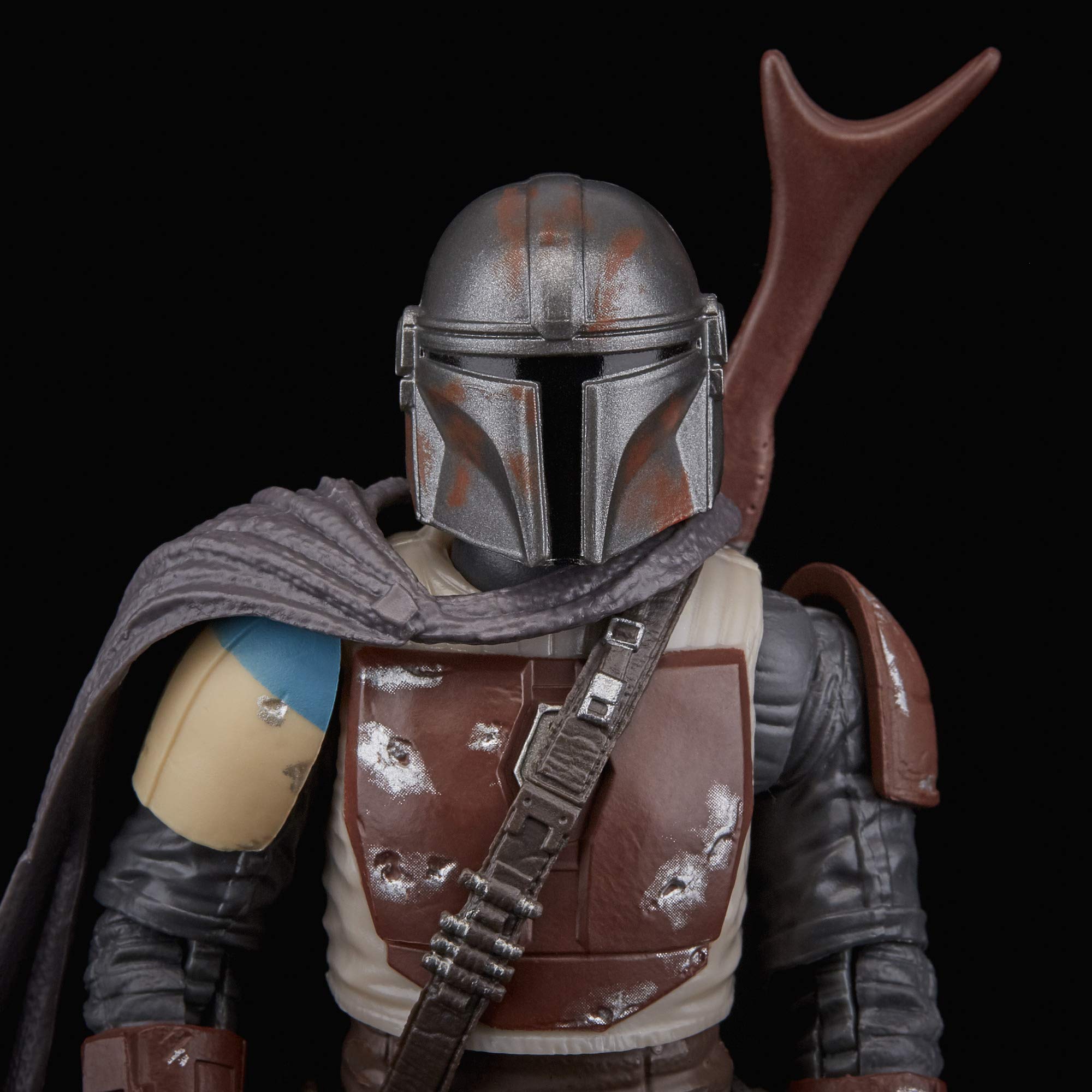 STAR WARS The Black Series The Mandalorian Toy 6" Scale Collectible Action Figure, Toys for Kids Ages 4 & Up