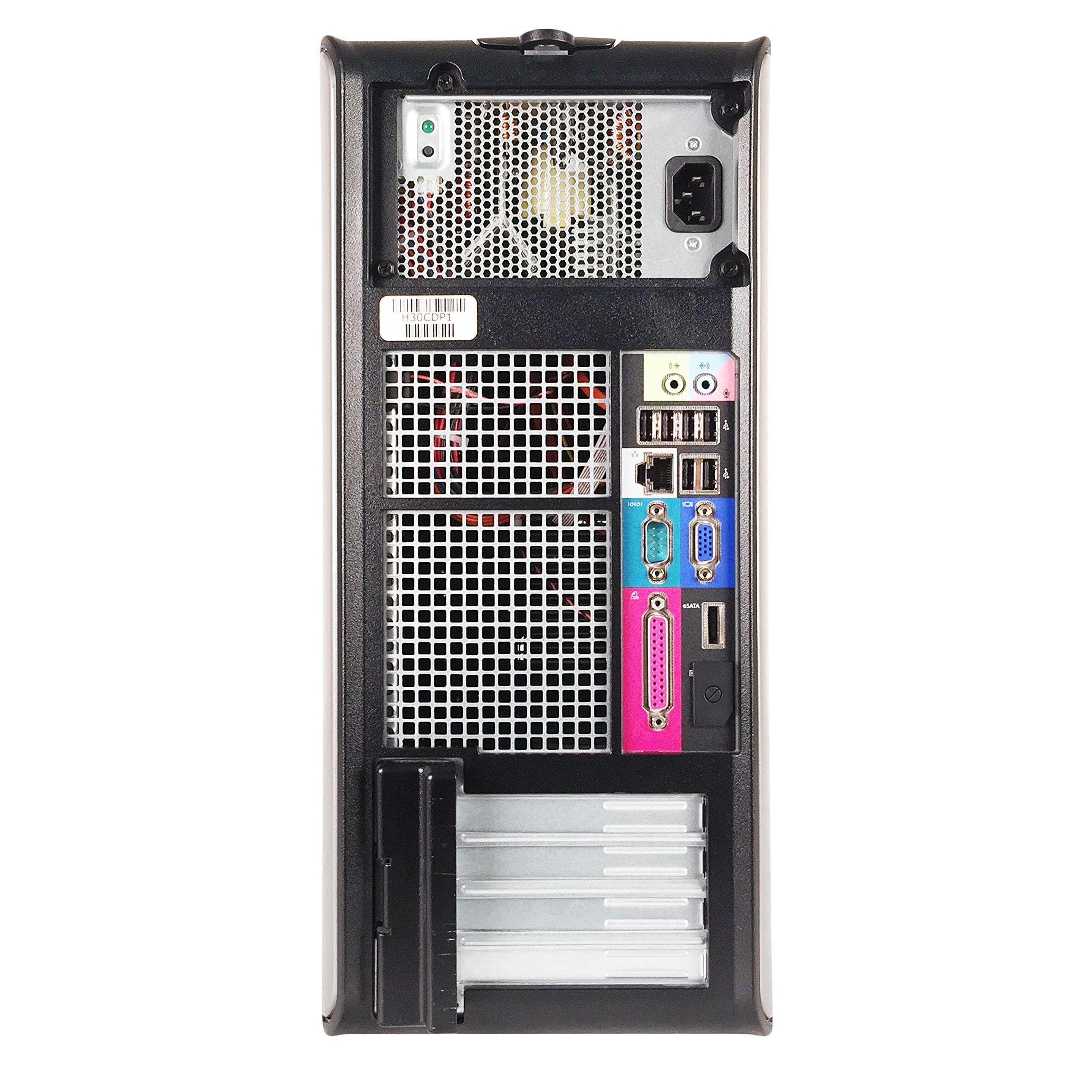 Dell Desktop PC Computer Tower OPTIPLEX GX780, Intel Core 2 Duo E8400 3.0GHz, 4G DDR3, 500G, DVD, WiFi, BT, VGA, DP, Windows 10 Pro 64 Bit-Multi-Language Supports English/Spanish/French(Renewed)