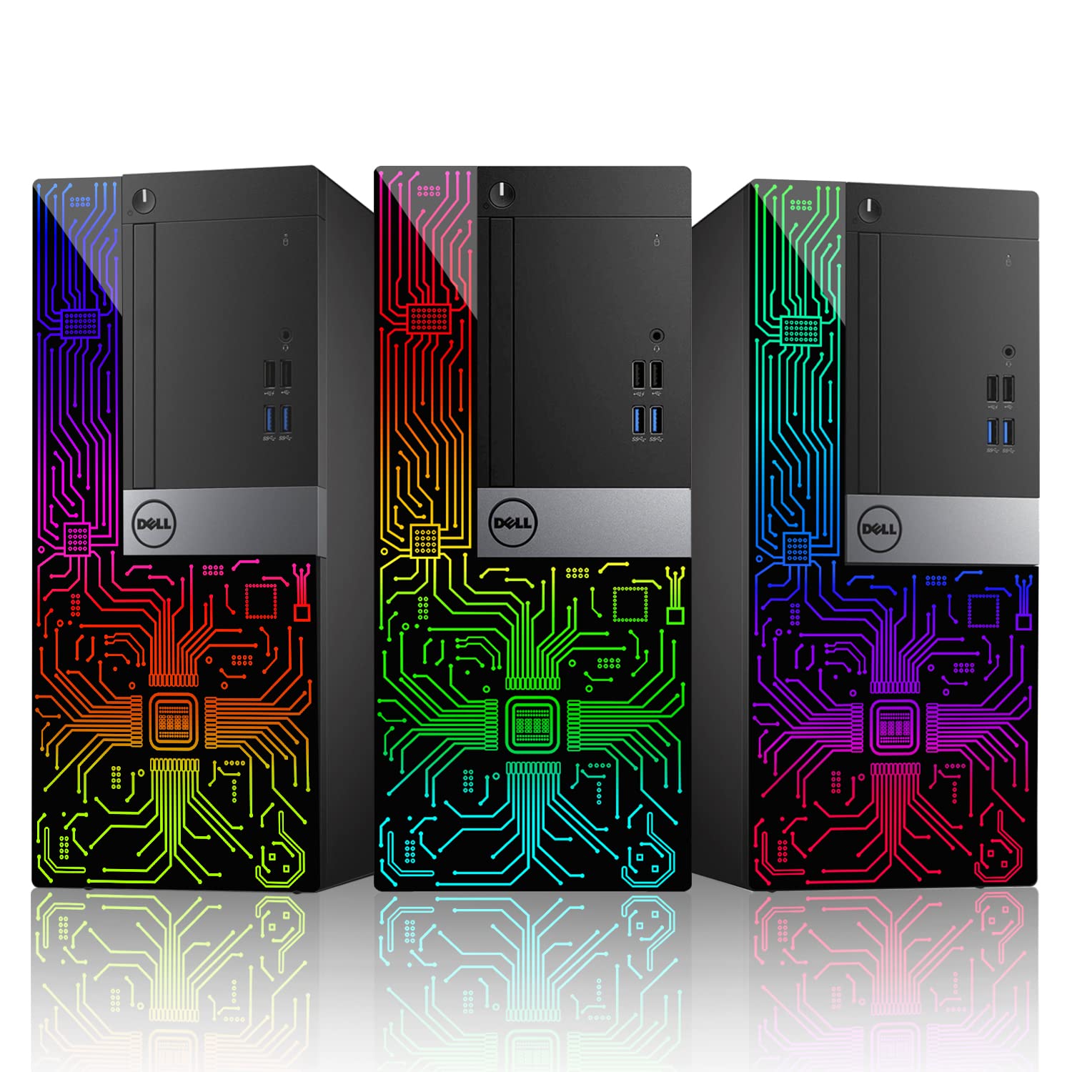 Dell Gaming PC OptiPlex 3040 Tower Desktop Computer - Intel Core i7 6th Gen (3.40 GHz) - GeForce GT 730 2GB GDDR5-16GB RAM - 1TB SSD - Windows 10 Pro - Wi-Fi - Keyboard & Mouse - HDMI (Renewed)