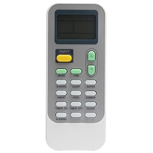 J1-06(E) Replace Remote Applicable for Hisense Air Conditioner AP10CW2G AP14CR2WG AP08CR2W AP10CR2W AP12CR2G AP13HR2G AP10CR1SEJS AP08CR1W AP14DR1SFJS2 AP12CR1SEPS AP13HR1SEJS00 AP12CR1G AP14DR1G