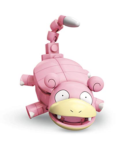 Mega Construx Pokemon Slowpoke Construction Set with Character Figures, Building Toys for Kids (119 Pieces)