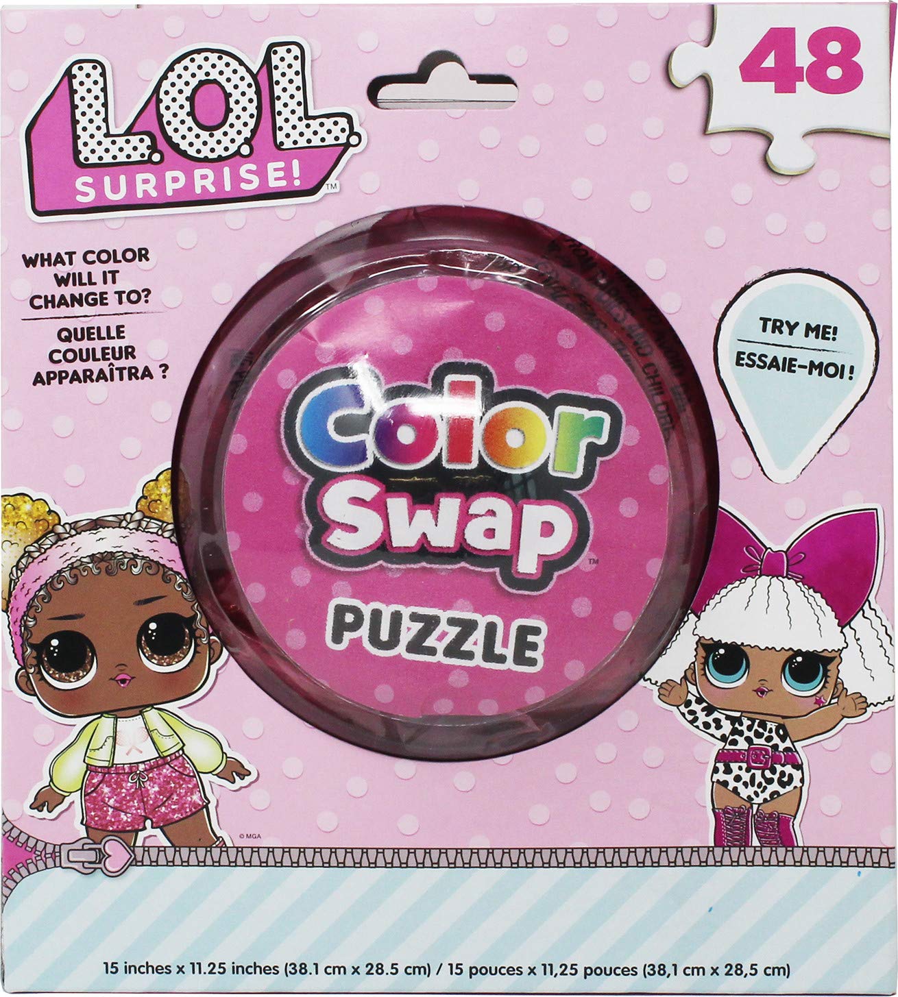 Spin Master L.O.L. Surprise! 99-Piece Surprise Puzzle, for Families and Kids Ages 3 and up (Styles Will Vary)