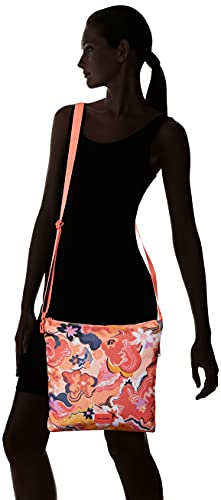 Vera Bradley Women's Recycled Lighten Up Reactive Hipster Crossbody Purse, Rosa Agate, One Size