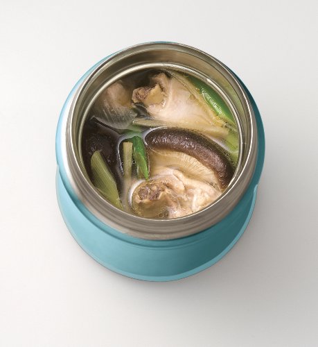 Zojirushi Stainless Steel Food Jar, 25-Ounce, Aqua Blue
