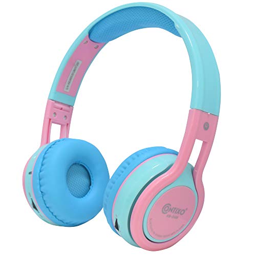 Contixo 7 inch Kids Learning Tablet Bundle - 16GB Storage, Bluetooth, Android, Dual Cameras, Parental Control, Kids Bluetooth Headphone & 32GB microSD Card