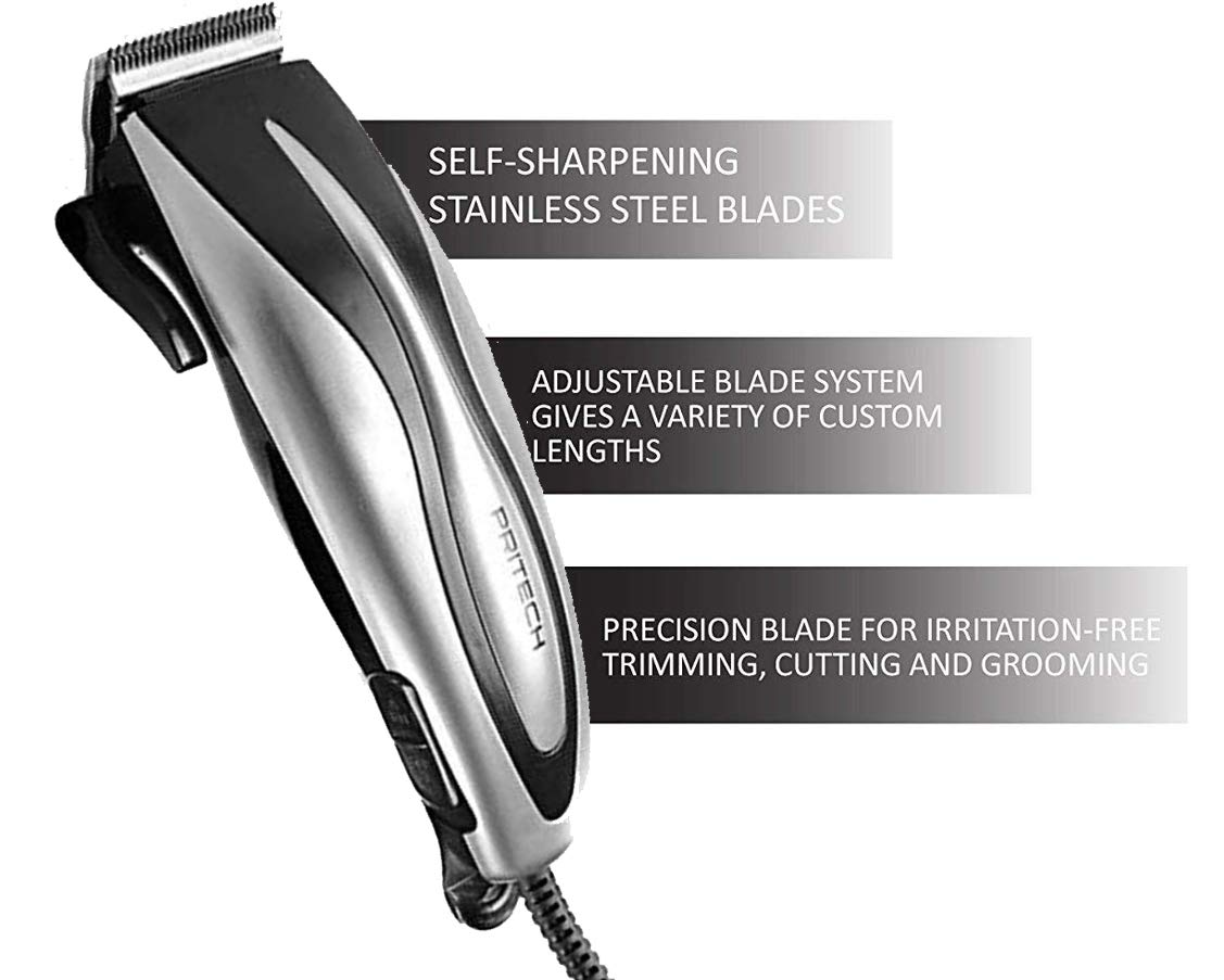 COBY SUPREME Men's Grooming Kit Max Series - 10 Piece Hair Clipper Set