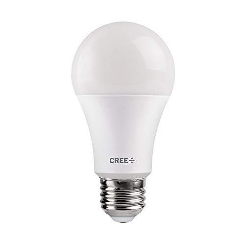 Cree Lighting TA19-11030MDFH25-12DE26-1-11 A19 75W Equivalent LED Bulb (Dimmable) 1100 lumens Bright White 3000K
