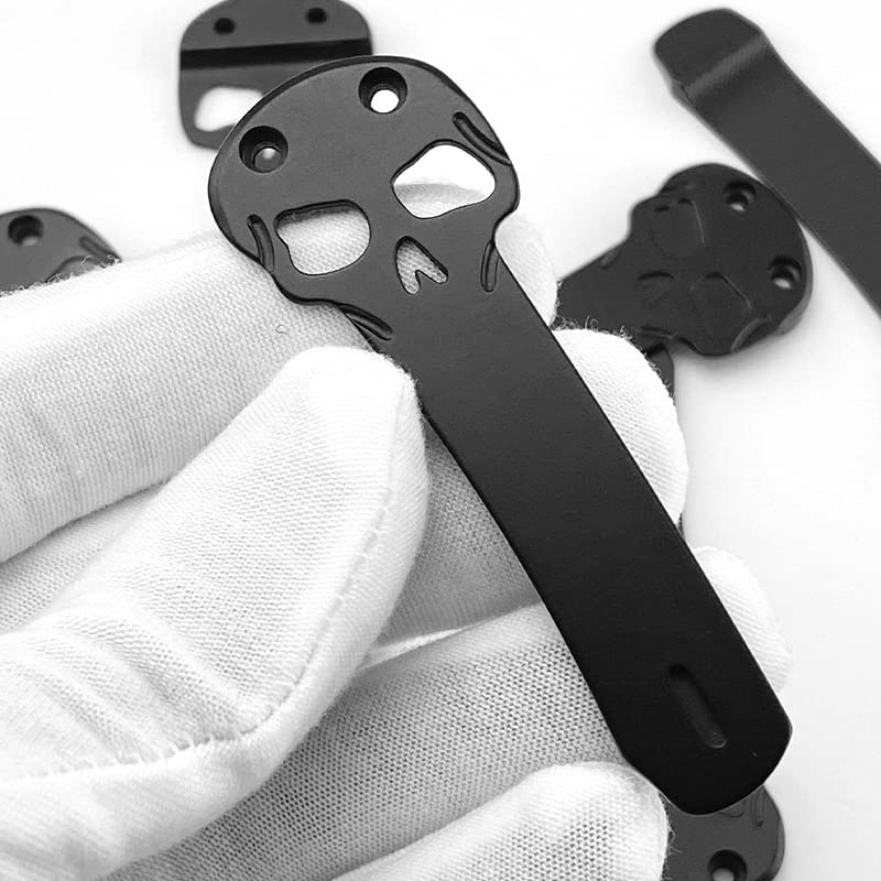 Echeson Sheath Back Clip Waist Clip TC4 Titanium Alloy Pocket Clip ( Size : B )