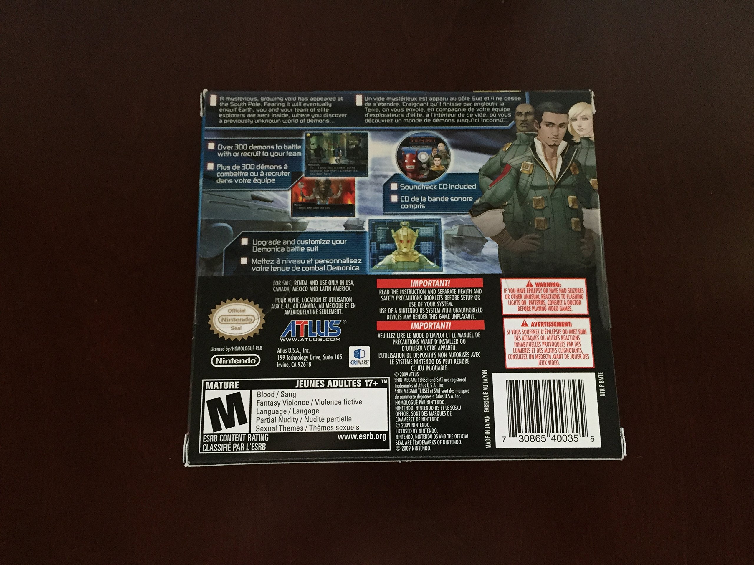 Shin Megami Tensei: Strange Journey - Nintendo DS