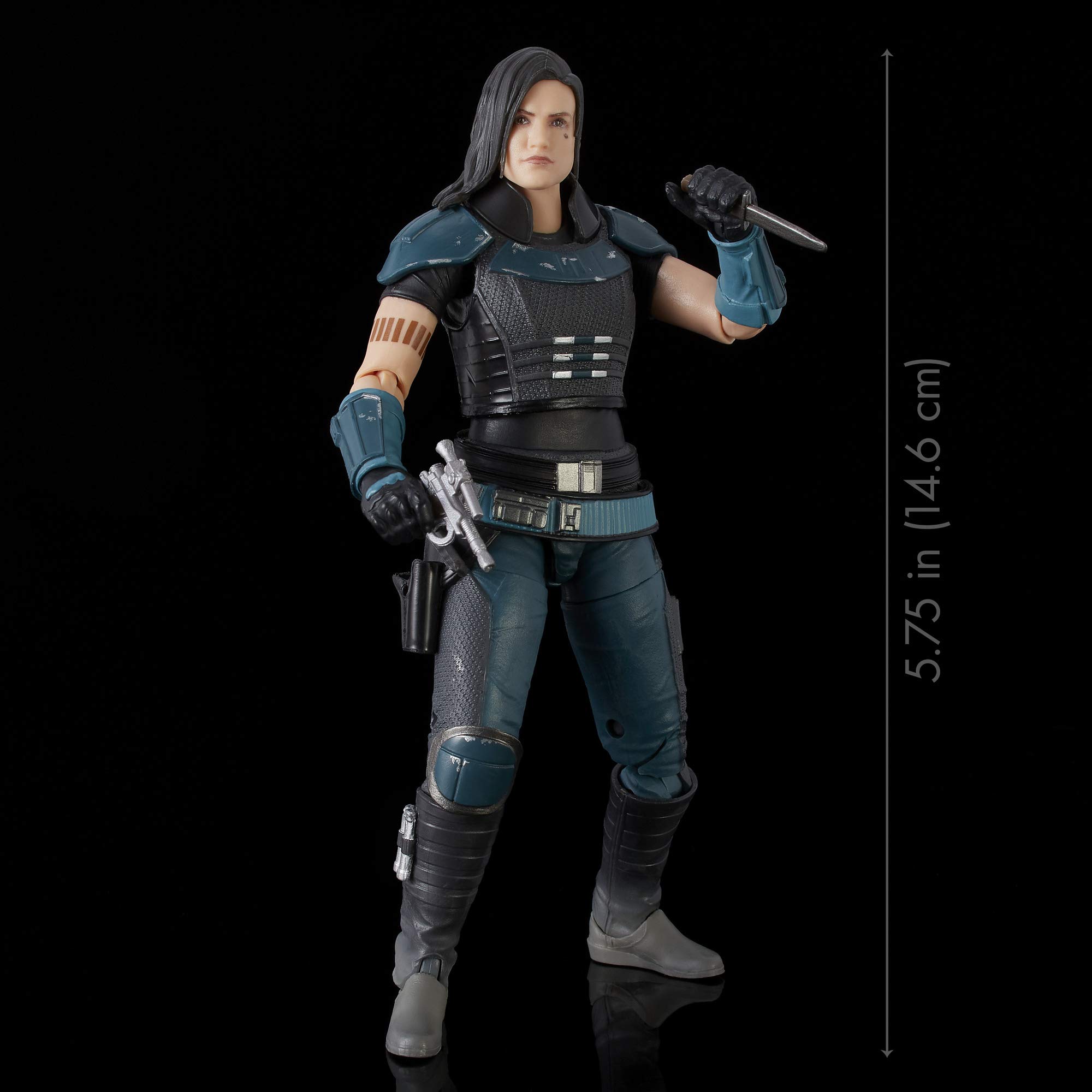 STAR WARS The Black Series Cara Dune Toy 6" Scale The Mandalorian Collectible Action Figure, Toys for Kids Ages 4 & Up