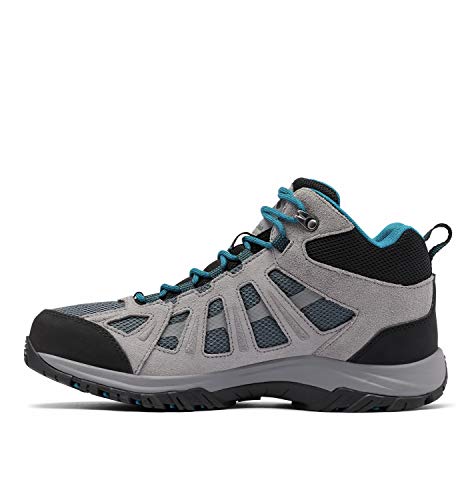 Columbia Men's Redmond III Mid Waterproof Hiking Shoe, Graphite/Black, 12 Wide