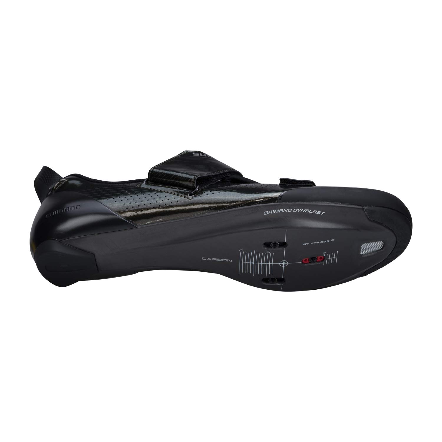 SHIMANO SH-TR901 Pro Triathlon Racing Shoe Dedicated to Speed and Efficiency, Black Pearl, 12-12.5 Men (EU 48)