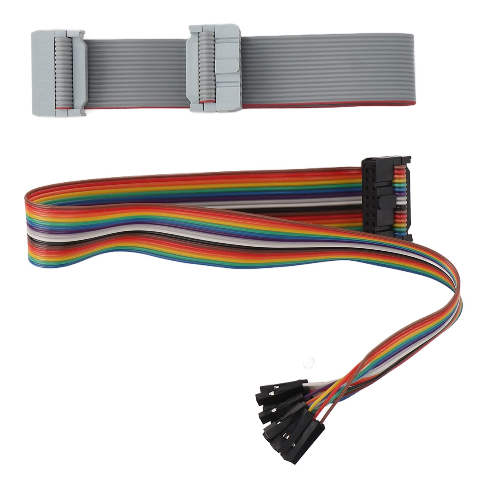 FOTABPYTI RGB LED Matrix Panel, 2.5mm Pitch Digital LED Module HUB75 Header 64x32 3.1in Wide Full Color for Monitor