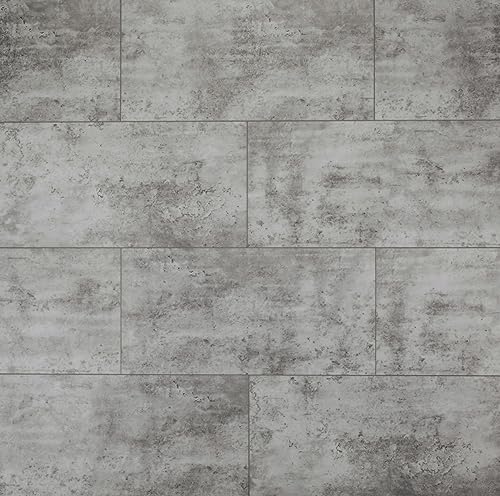 Islander Flooring 6mm Roman Colosseum HDPC® Waterproof Luxury Vinyl Tile Flooring 12 in. Wide x 24 in. Long - 9 Planks / 18 SQ FT