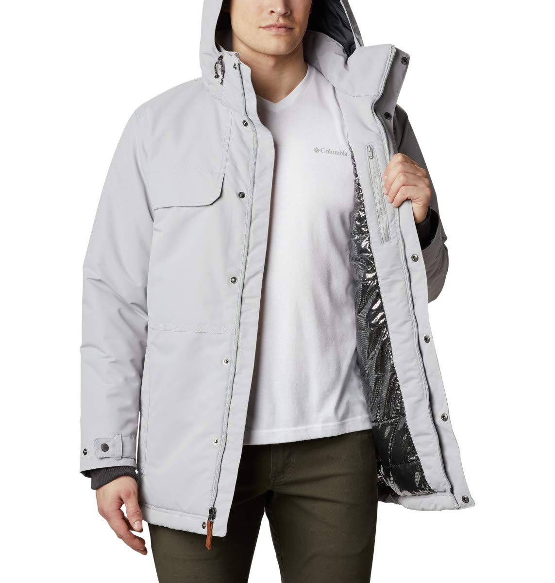 Columbia Men’s Rugged Path Parka, Waterproof & Breathable, Winter Jacket