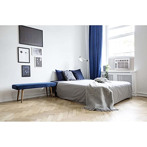 Keystone 5,000 BTU Window Mounted Air Conditioner & Dehumidifier with Smart Remote Control - Quiet Window AC Unit for Apartment, Living Room, Bathroom & Small Rooms up to 150 Sq.Ft.