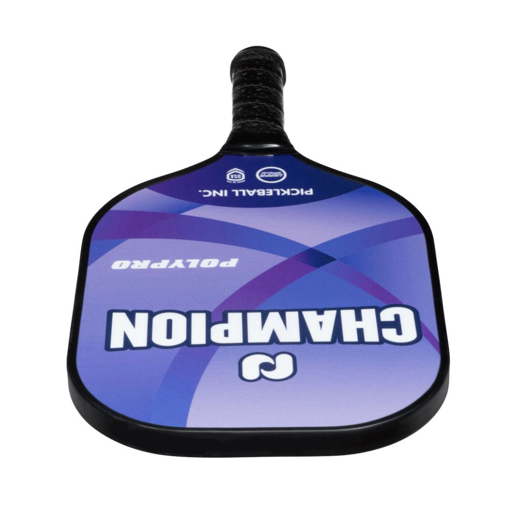 Champion PolyPro Pickleball Paddle Purple with PBI Cover || Gift Pack