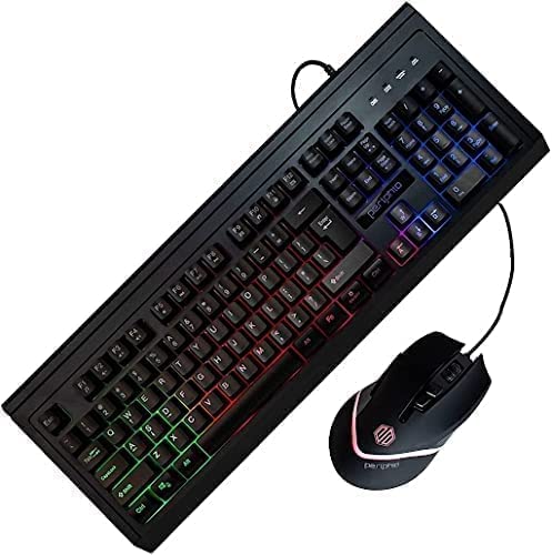 Dell Gaming PC Tower, Intel i5, 16GB RAM, 128GB SSD 500GB HDD, Windows 10, Nvidia GT 730 2GB, New RGB Gaming 4-in-1 Bundle (Renewed)
