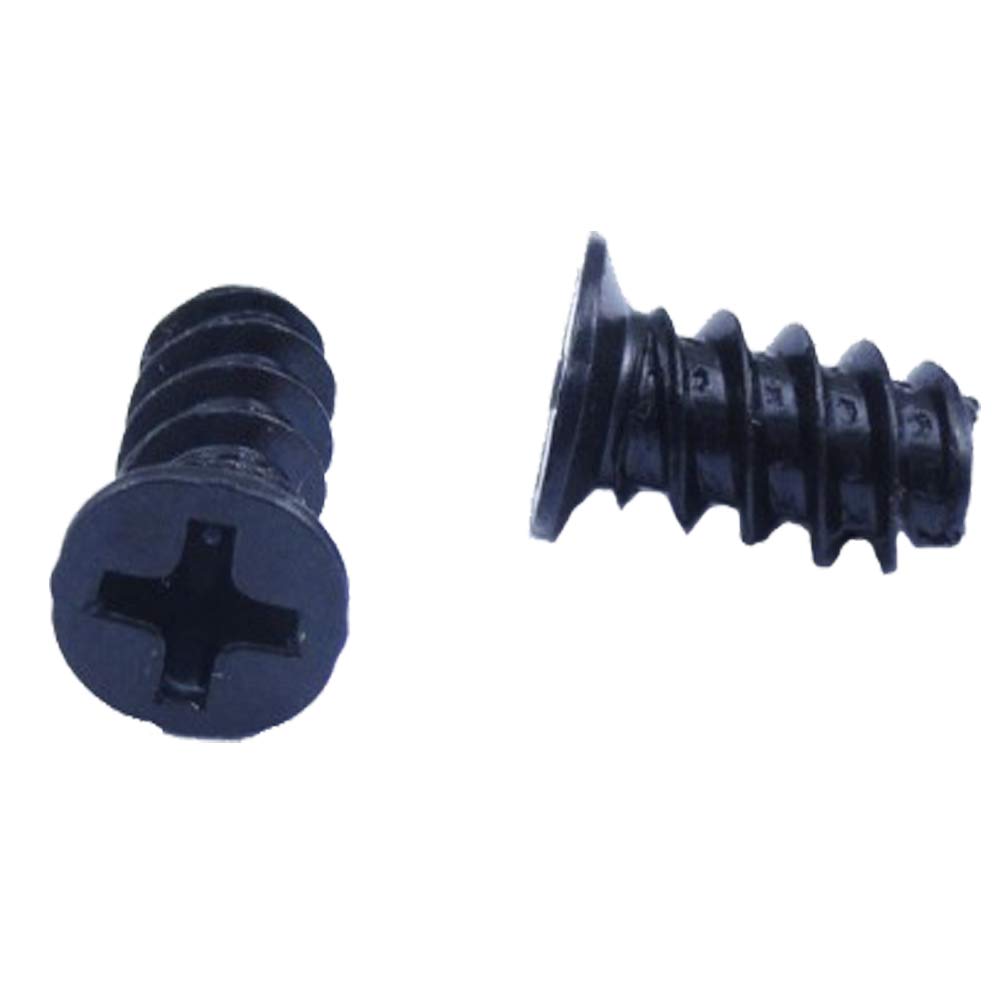 Computer Cooling Fan Mount Screws,Computer Case Fan Screws,Cross Screw (Black,50Pcs)