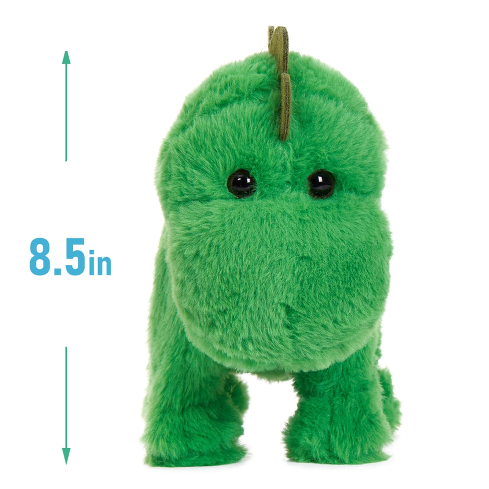 CozyWorld Walking Electronic Elephant Plush Electric Singing Interactive Animated Elephant Funny Plush Toys Tail Wagging Elephant Stuffed Animal Birthday Gifts for Kids,10“