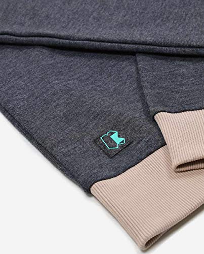 Kimoa Unisex Sudadera Bracelet Gris Sweatshirt Grey