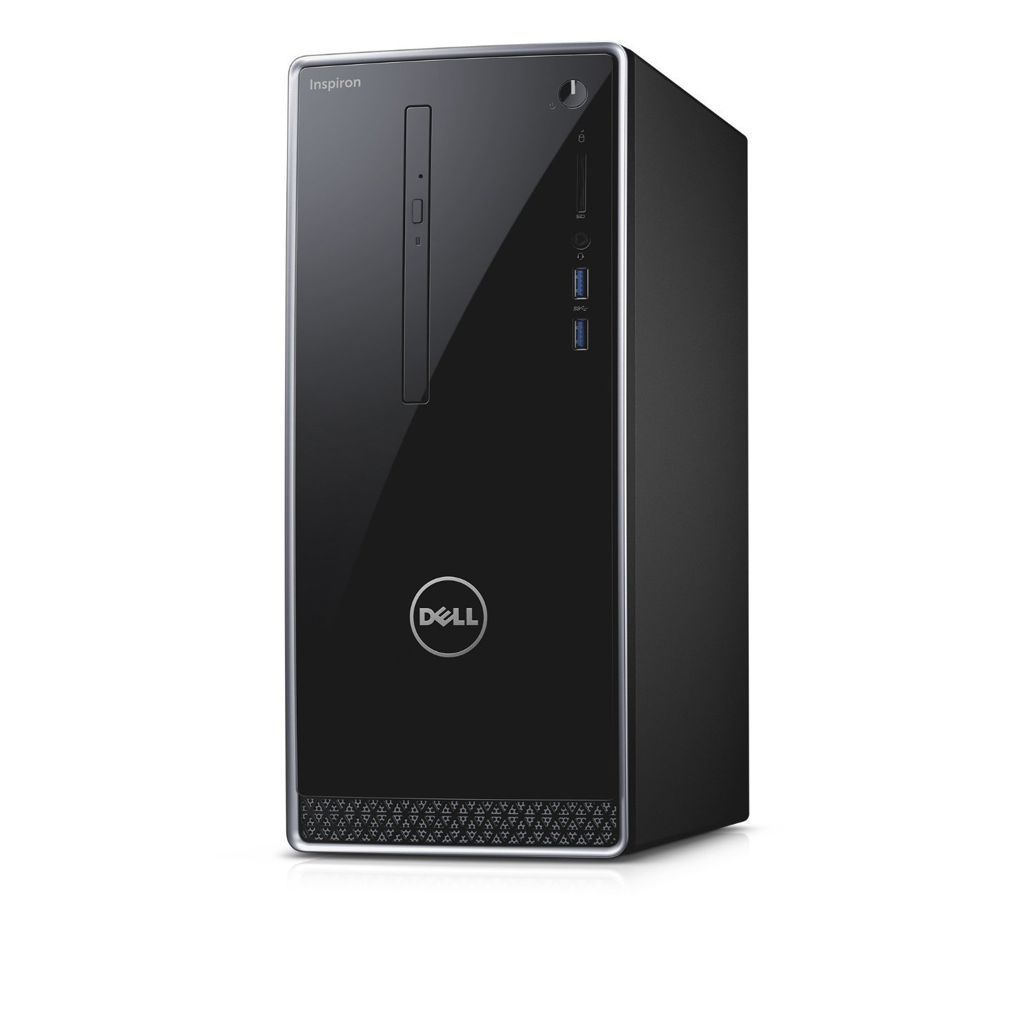 Dell Inspiron 3650 Tower Business PC, Intel Quad Core i5-6400 up to 3.3GHz, 8G DDR3L, 256G SSD, VGA, HDMI, Windows 10 Pro 64 Bit-Multi-Language Supports English/Spanish/French(Renewed)