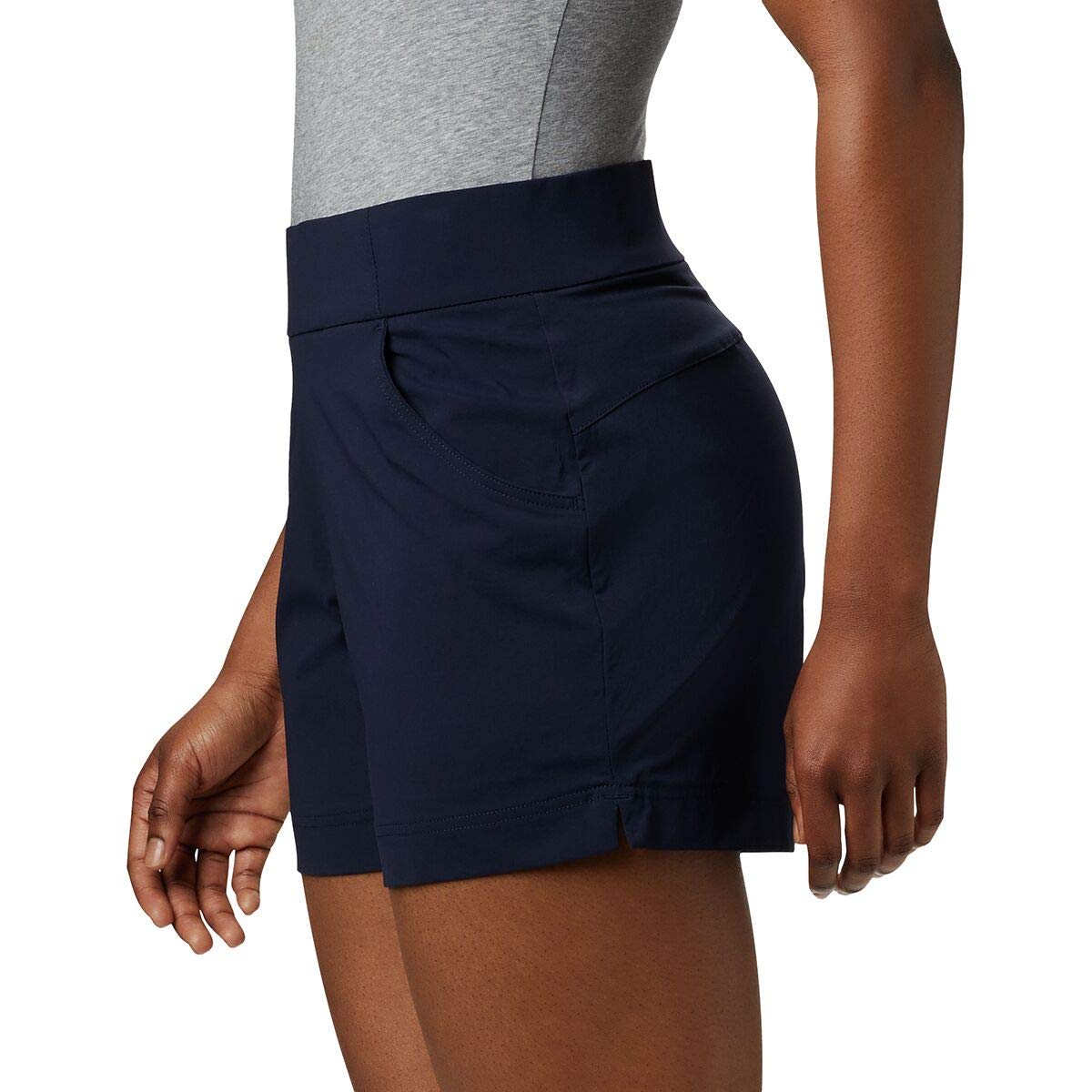 Columbia Women's Anytime Casual Short Shorts, Dark nocturnal, Large x 5