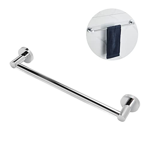 Retractable Towel Racks for Bathroom, 2PCS Stainless Steel Bath Towel Holder Adjustable Towel Bar Wall Mount Towel Rail Single Towel Bar Rod Silver