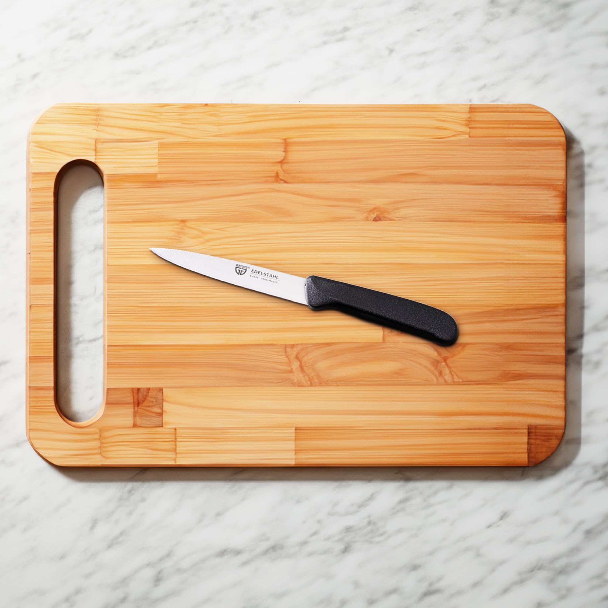 GRÄWE Vegetable Knives Set of 3 Stainless Steel, Multi-Coloured, Super Sharp, Dishwasher Safe