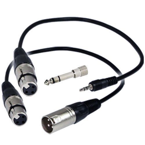 New Vidpro XM-55 15-Piece 11" Condenser Shotgun Video & Broadcast Microphone Kit with Vidpro XM-L Wired Lavalier Condenser Microphone 20' Audio Cable for Canon Nikon Sony DSLR Camera Camcorders