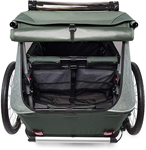 Croozer Unisex - Adult Vaaya Bicycle Trailer, Green, One Size