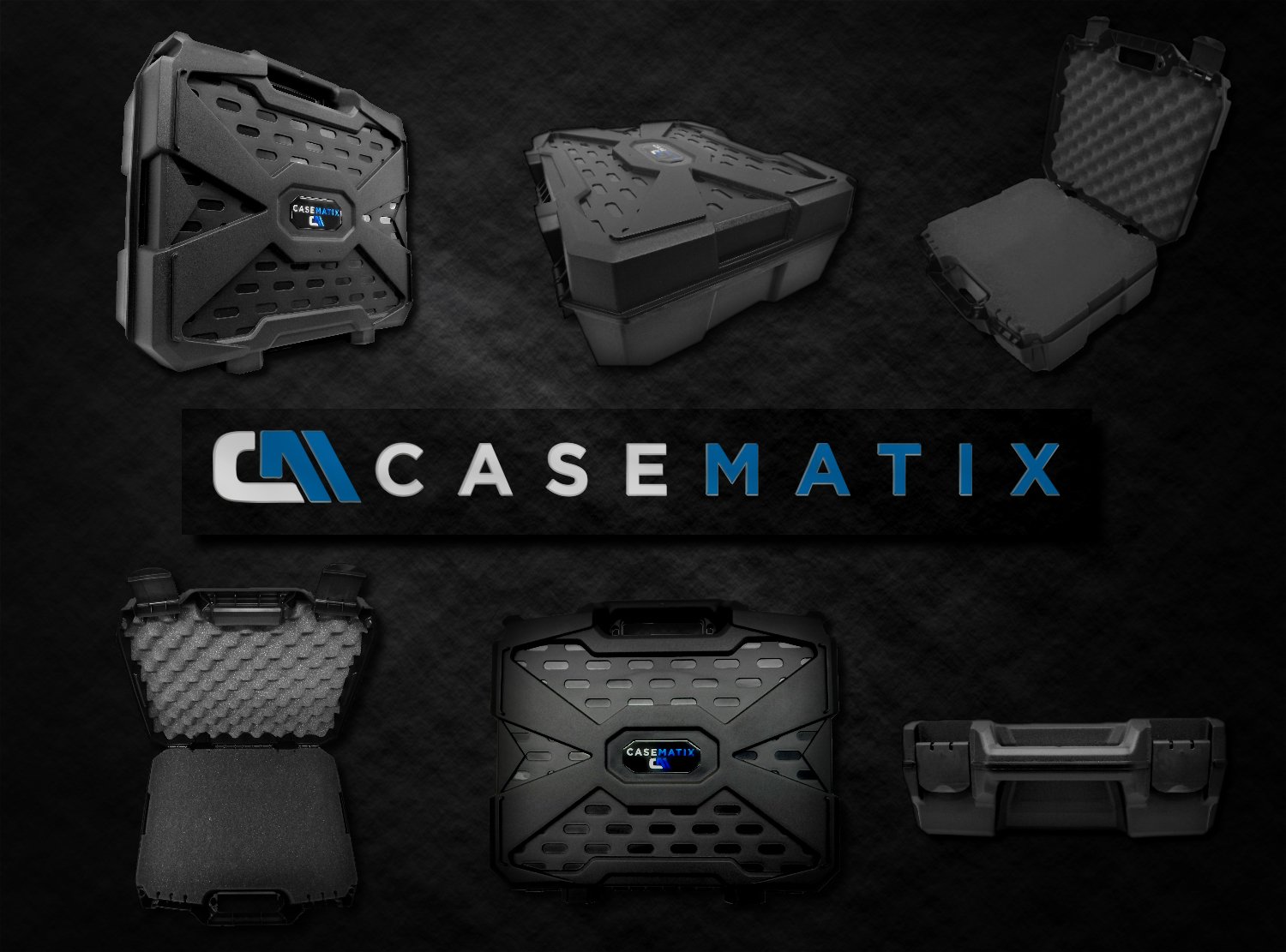 CASEMATIX Hard Shell Travel Case Compatible with Akai FIRE, MPK mini Play, MPC ONE, APC Key 25, MPD226, MPD218, APC Mini, MPK Mini mk3, MPC Studio, Element, MidiMix Tom Cat & Rhythm Wolf, Case Only