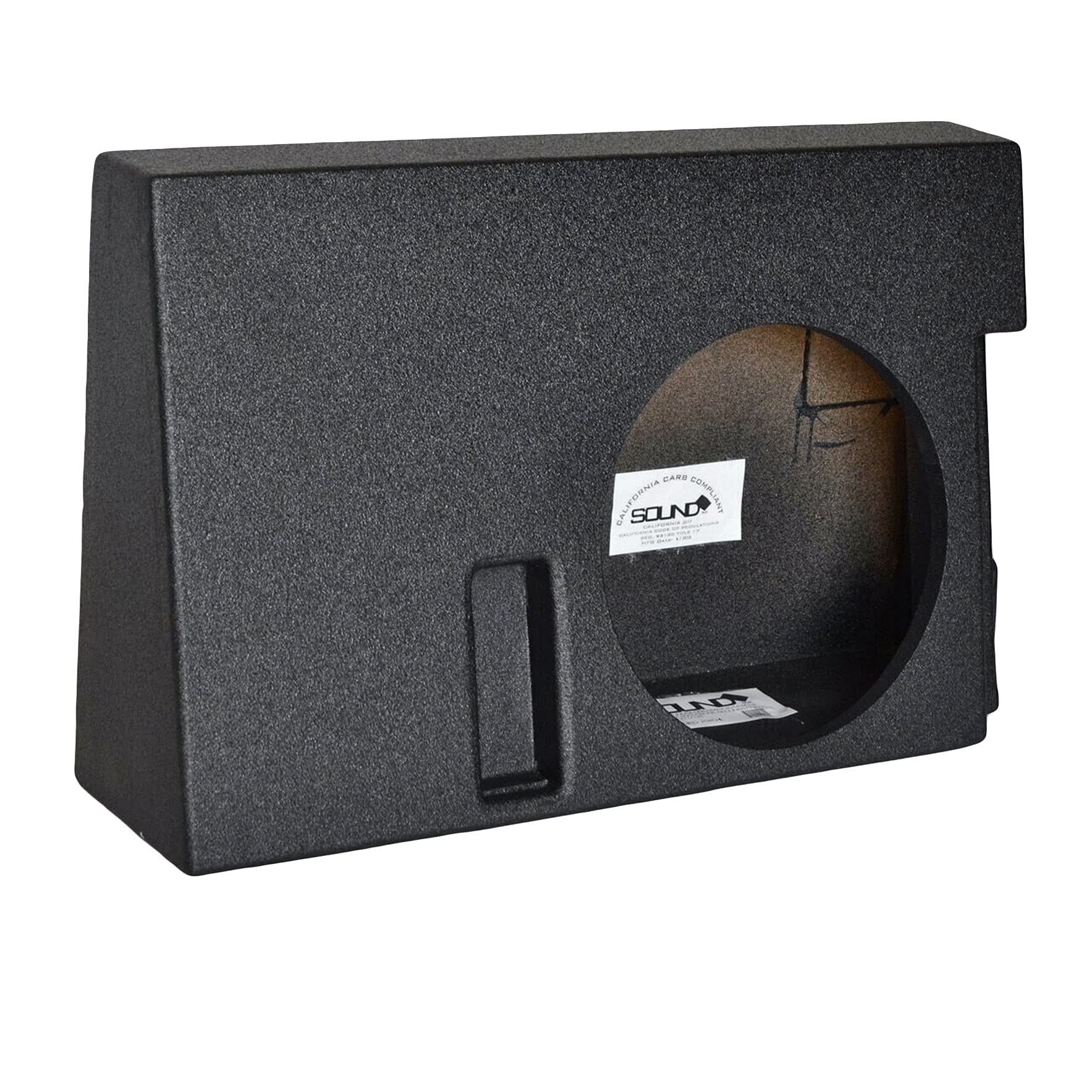 SoundBox Tundra CrewMax 2014-2017 Single 12" Subwoofer Enclosure, BedLiner