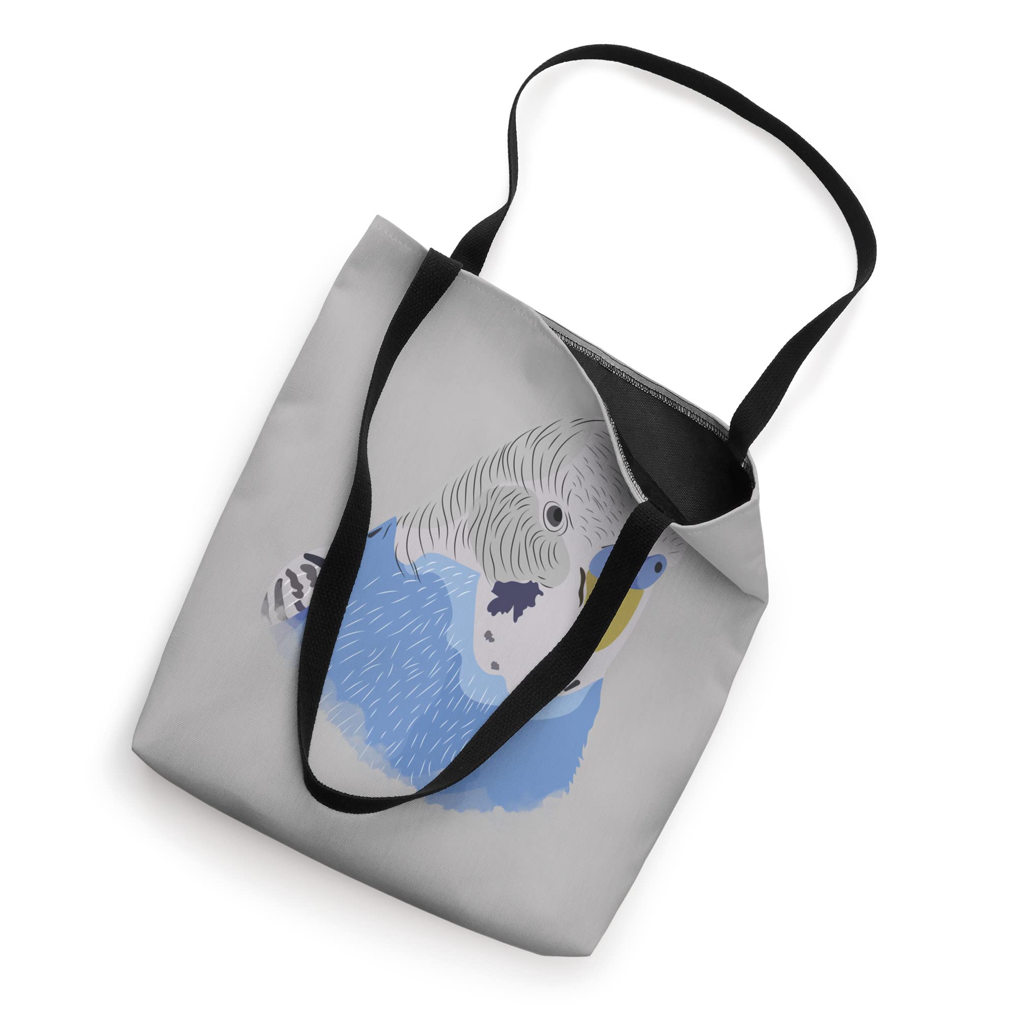 Blue Budgie Budgies Budgerigar Parakeet Fan Pet Bird Keeper Tote Bag