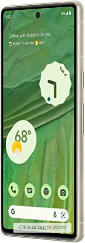 Google Pixel 7 5G 128GB 8GB RAM 24-Hour Battery Factory Unlocked for All Carriers Global Version - Lemongrass