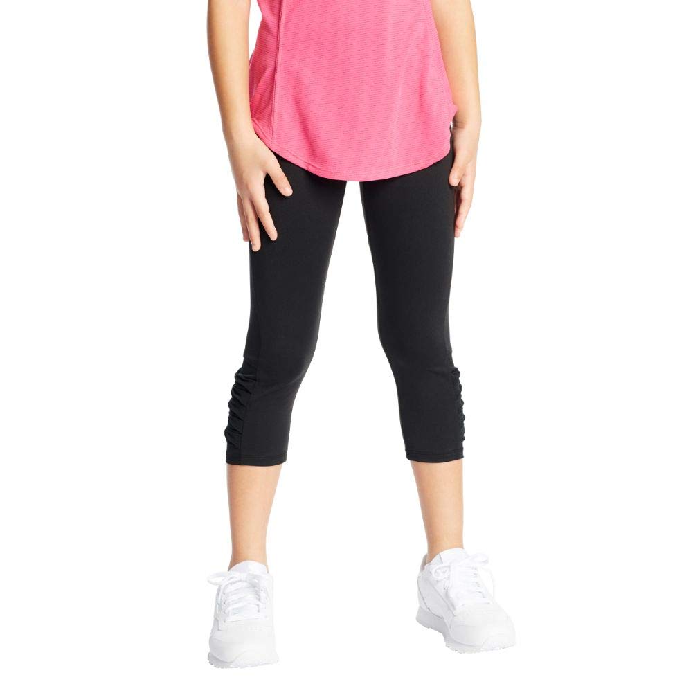C9 Champion girls Performance Capri Leggings, Ebony, Medium US