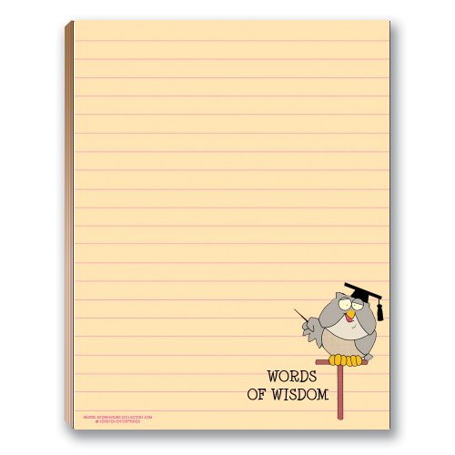 Stonehouse Collection Four Funny Notepad Assorted Pack - Great Gift Set - 4.25 x 5.5in - 50 Sheets Per Pad