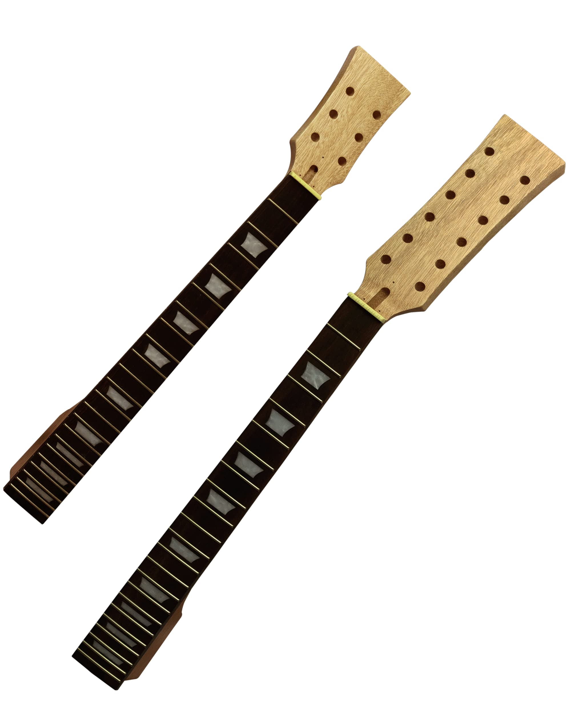 Double Neck Guitar Kits Beginner Kits 12 String Right Handed with Mahogany Body Mahogany Neck Rosewood Fingerboard Chrome Hardware Build Your Own Guitar.