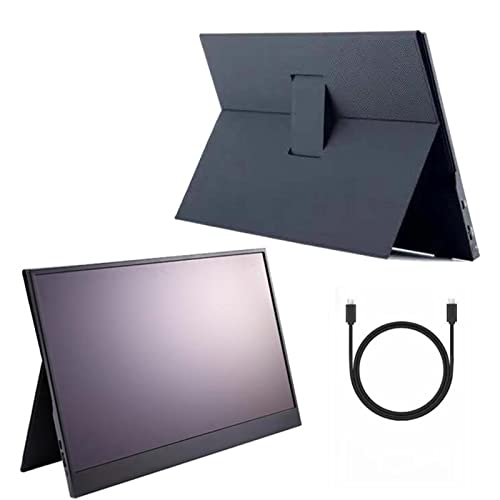 Frogued 15.6 inch 1920x1080 HDMI-Compatible Type-c Metal IPS Display Monitor for Phone Game Console
