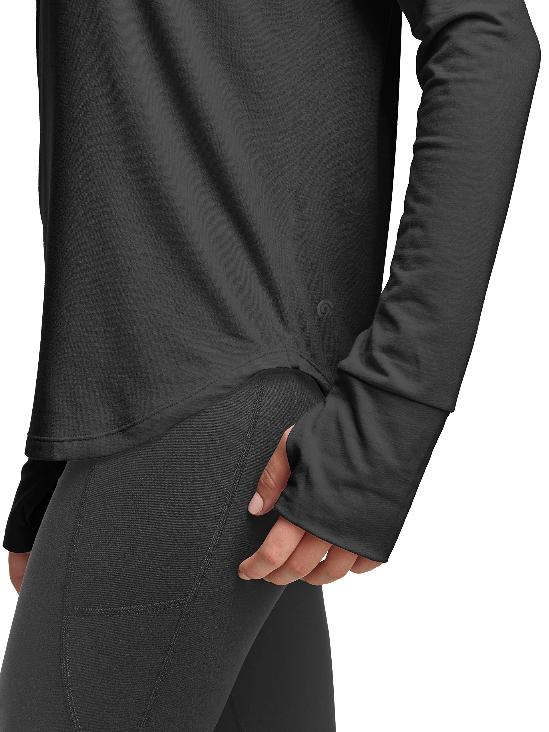 C9 Champion Women's Fashion Long Sleeve T-Shirt, Ebony, XL